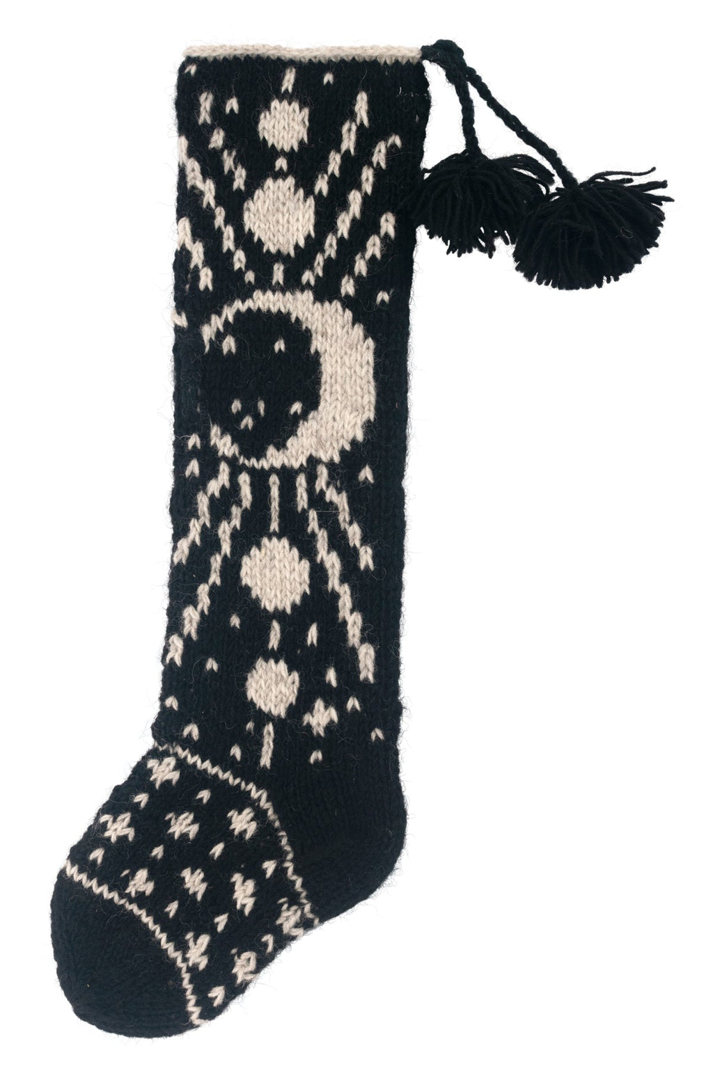 Celestial Hand Knit Wool Stocking – Lakhay-Retail