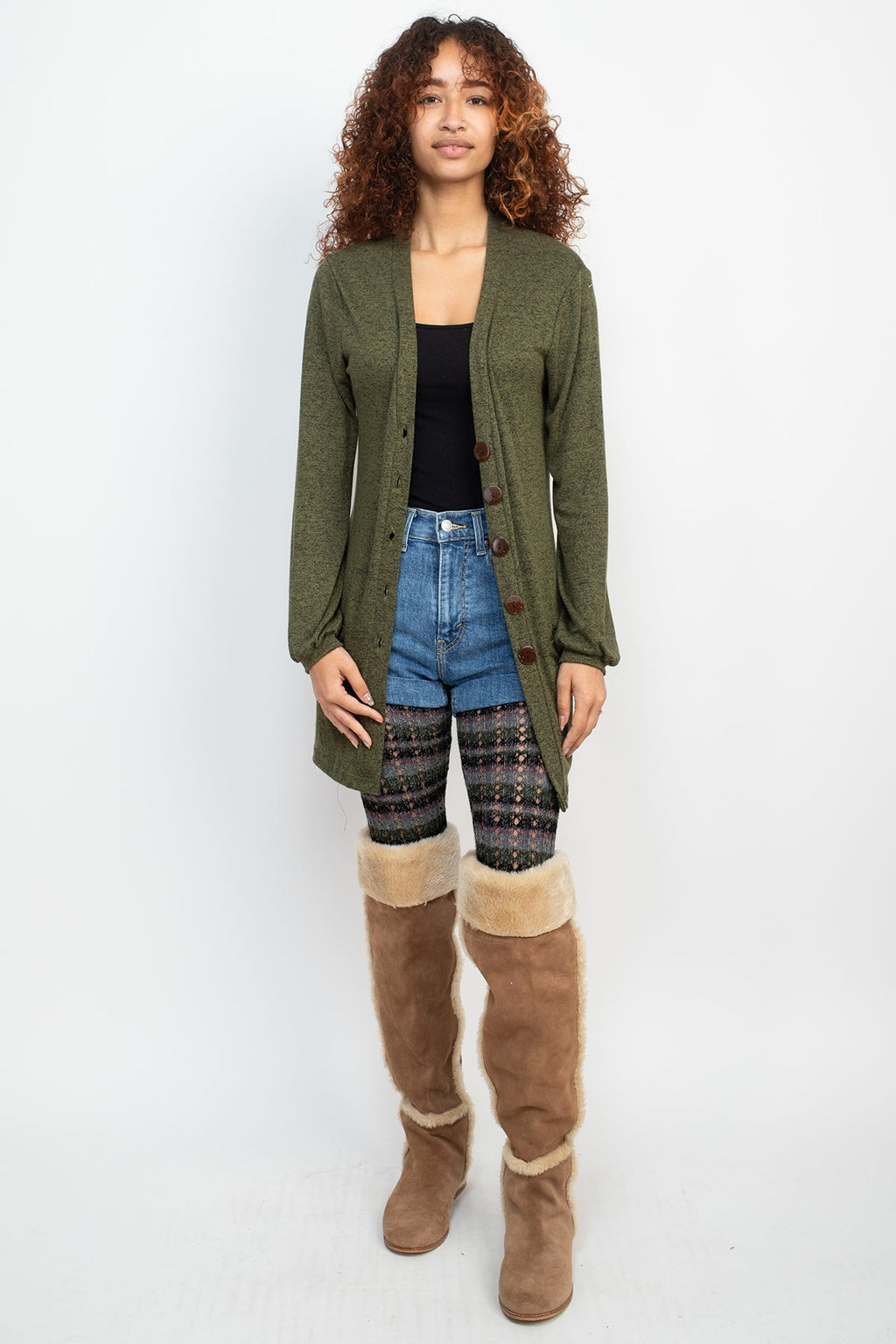 Floral Moth Long Button Cardigan – Lakhay-Retail